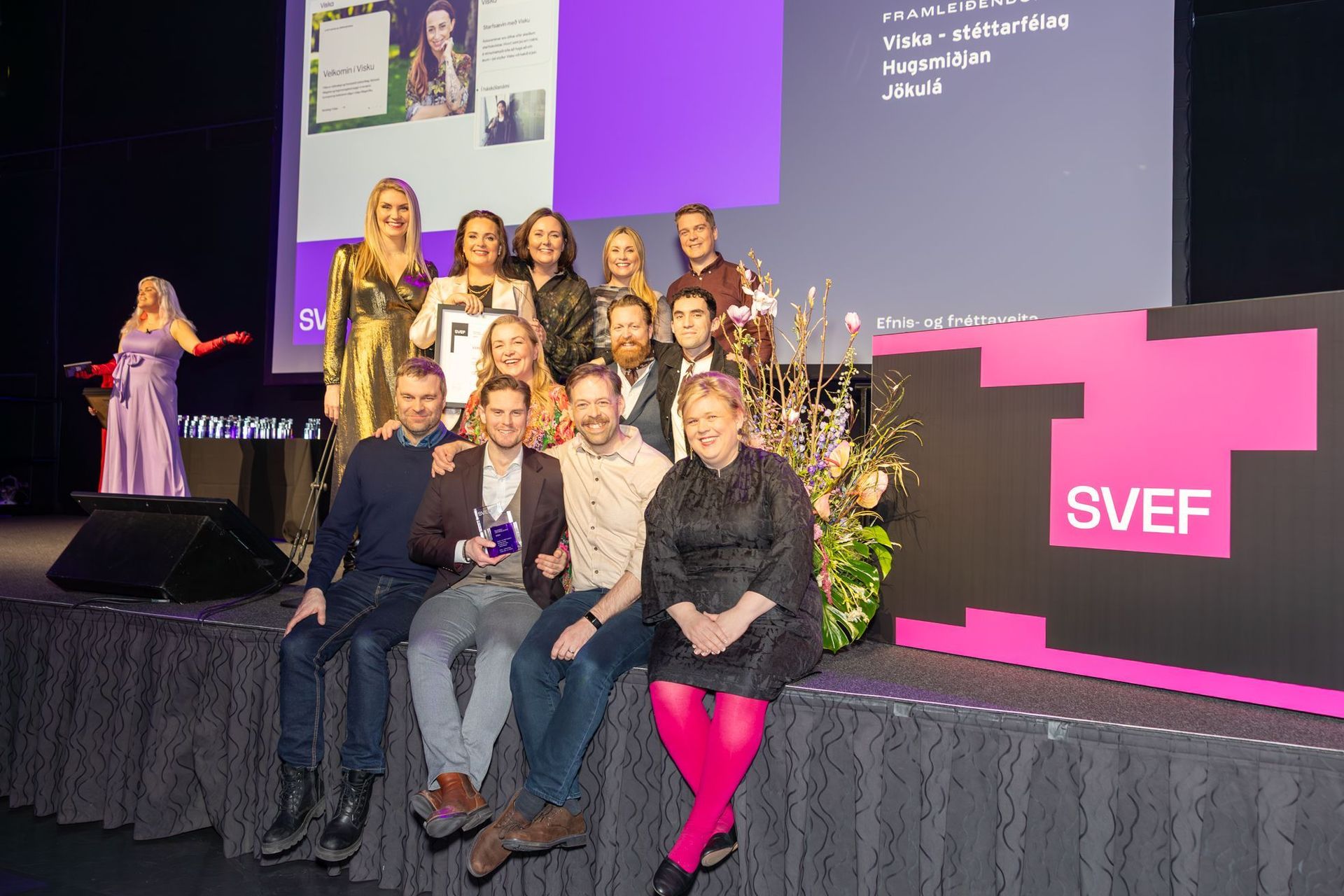 Viska.is hlaut Íslensku vefverðlaunin - Viska - stéttarfélag - Viska